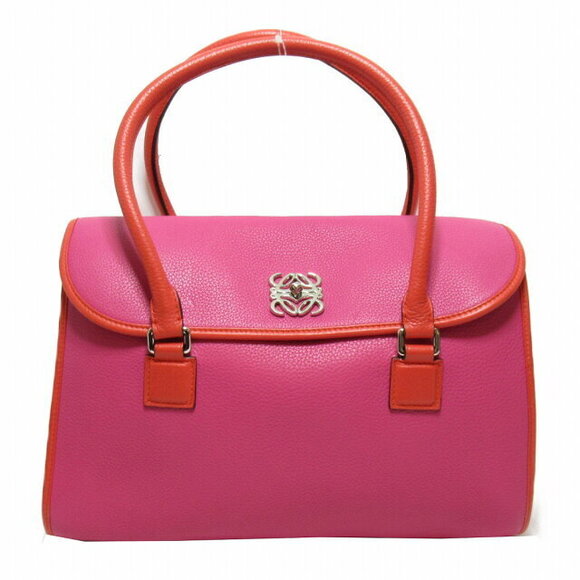 Loewe | Bags | Loewe Shoulder Bag Leather Pink | Poshmark